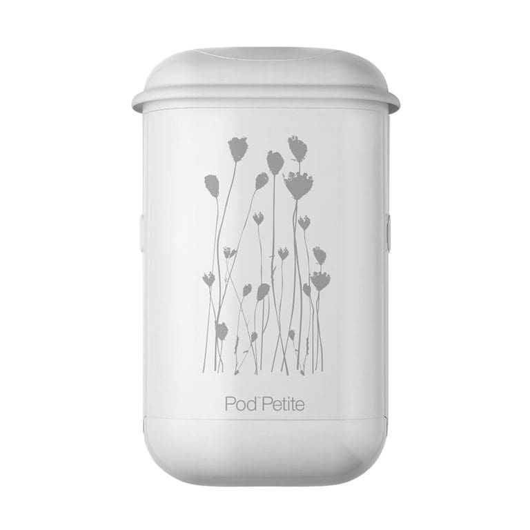 Pod Petite Automatic Black (sanitary bin) - Kiwi Hygiene Supplies