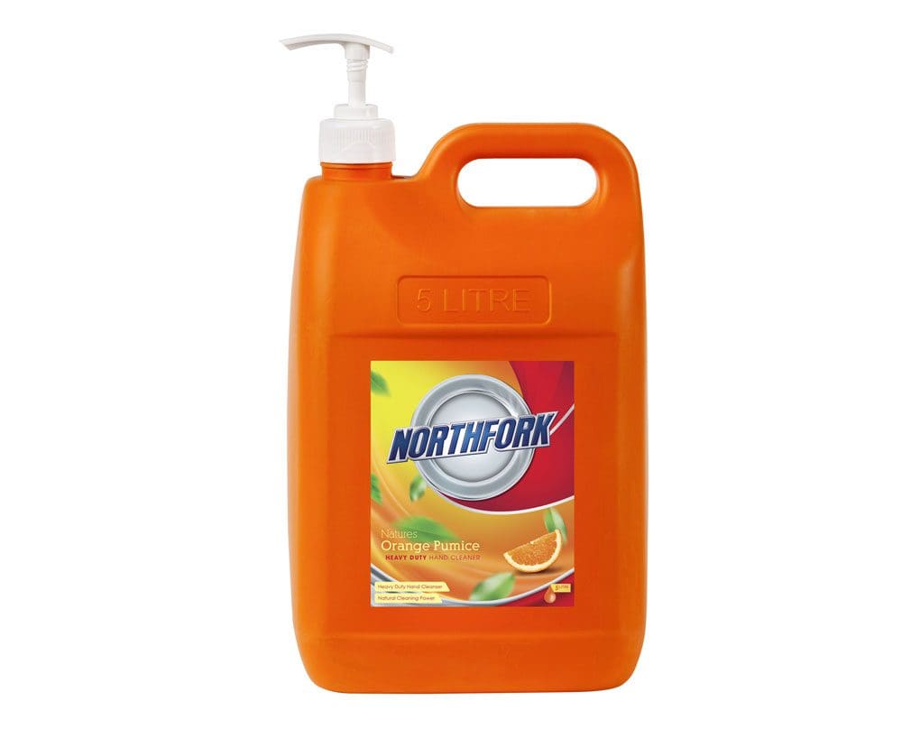Northfork Hand Cleaner 5L - Natures Orange Pumice - Carton of 3 - Kiwi ...