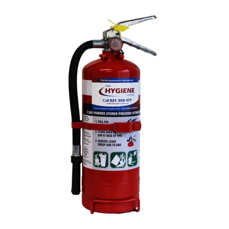 ABE Dry Powder Fire Extinguisher 4.5kg - Kiwi Hygiene Supplies