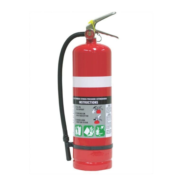 ABE Dry Powder Fire Extinguisher 4.5kg - Kiwi Hygiene Supplies
