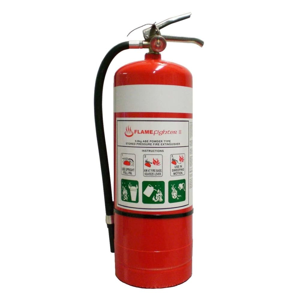 ABE Dry Powder Fire Extinguisher 9.0kg - Kiwi Hygiene Supplies