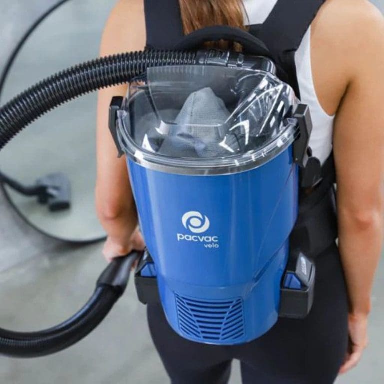 PACVAC Velo Battery Backpack Vacuum Cleaner - Kiwi Hygiene Supplies