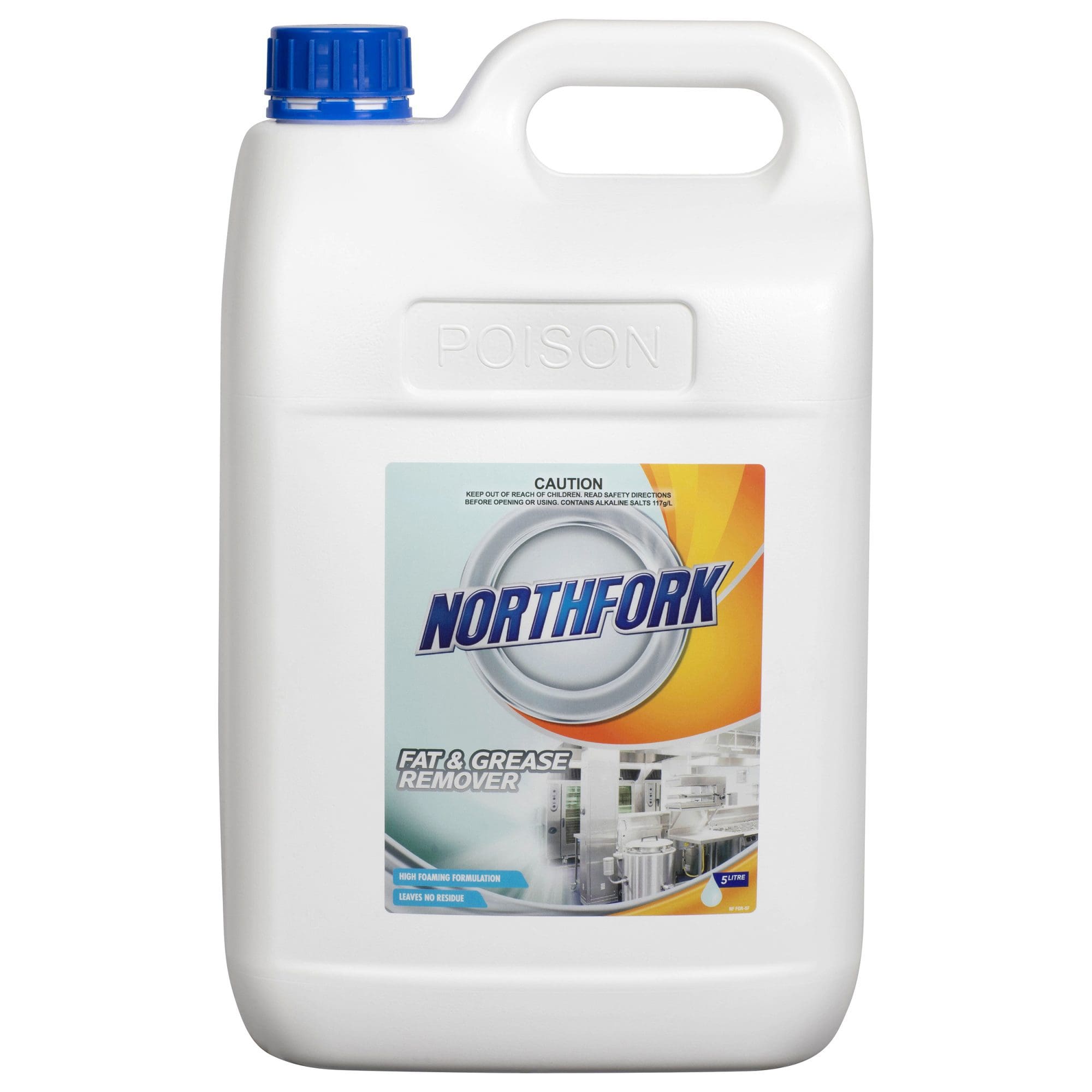 NF Fat & Grease Remover 5lt - Carton 3 - Kiwi Hygiene Supplies