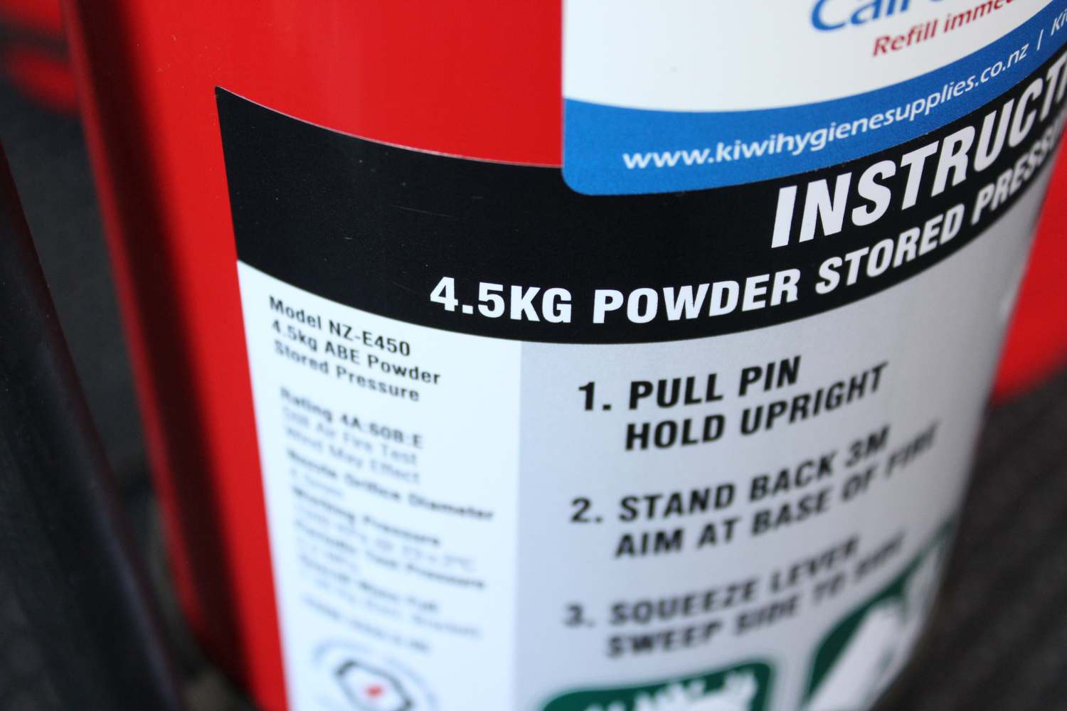 What are the Different Types of Fire Extinguishers? - Kiwi Hygiene Supplies