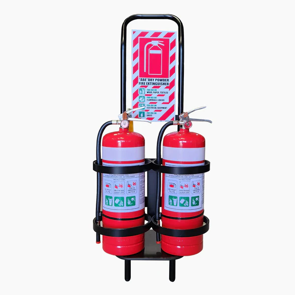 Flamefighter Portable Extinguisher Trolley - Kiwi Hygiene Supplies