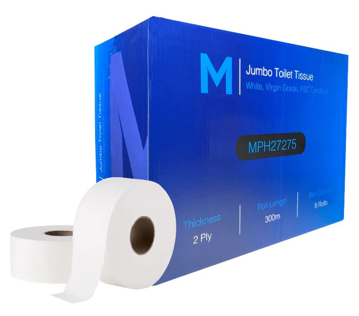 2 Ply Jumbo Toilet Tissue Boxed - Kiwi Hygiene Supplies