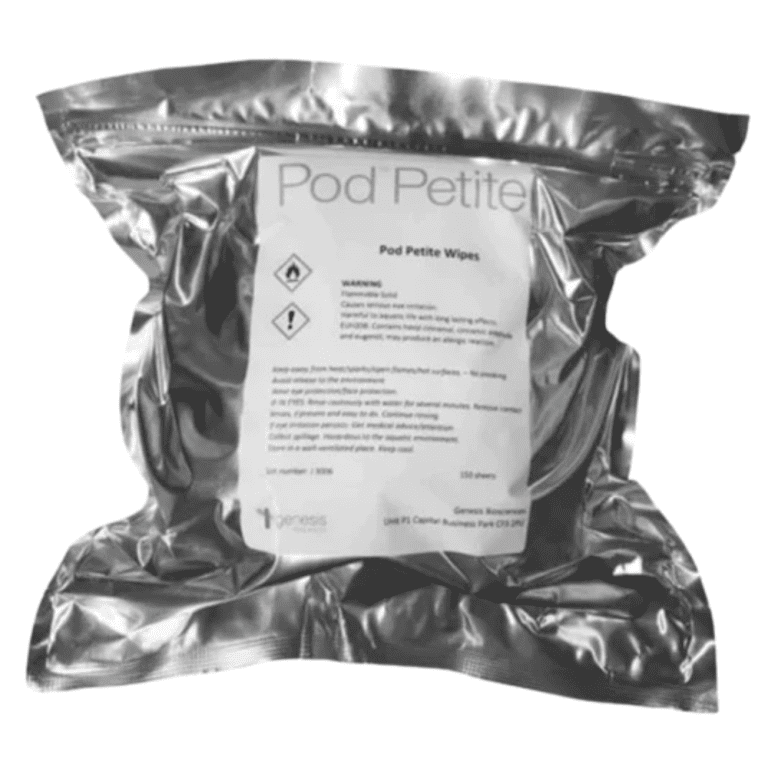 Pod Petite Automatic Sensor White (Sanitary Bin) - Kiwi Hygiene Supplies