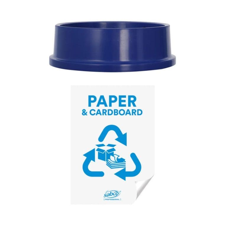 Sabco Recycling Station 60L Paper & Recycling Bin - Kiwi Hygiene Supplies