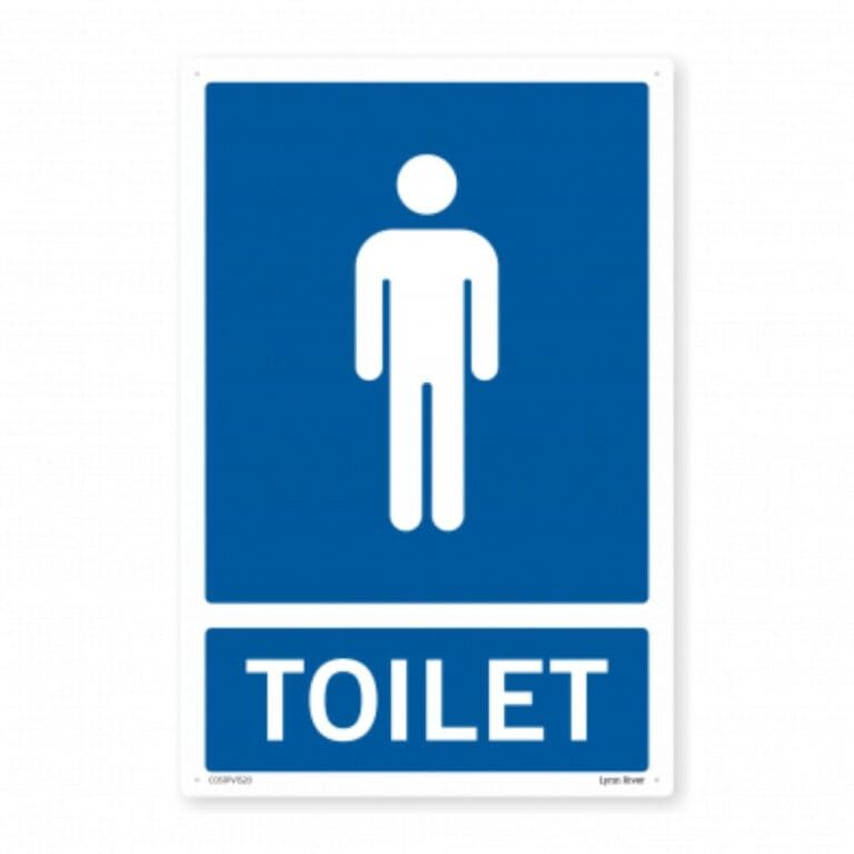 Male Toilet Sign C042PV - Kiwi Hygiene Supplies