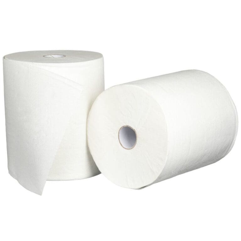 2 Ply Roll Feed Paper Towels White (210mm x 150M) - Carton of 6 - Kiwi ...