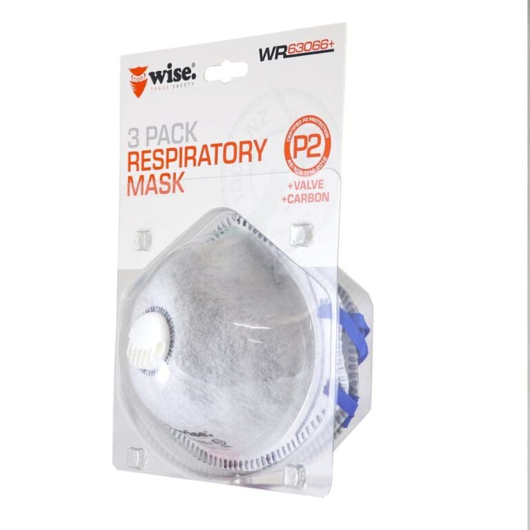 Wise P2 Mask with Carbon and Valve (3 Pack) - Bulk Buy of 5 Packs ...